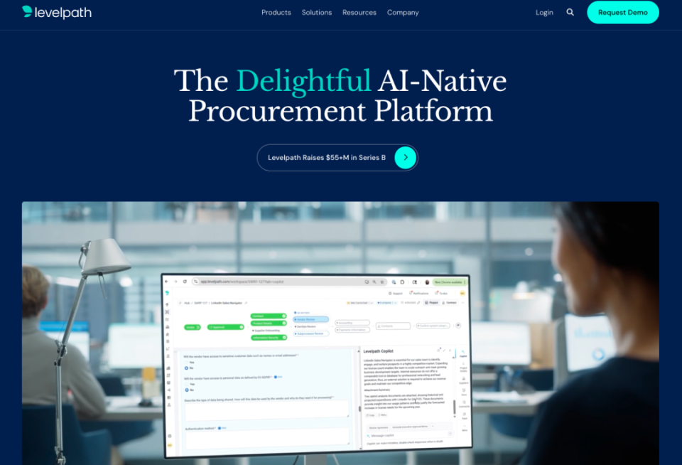 速递｜AI采购黑马Levelpath获5500万美元融资，Battery领投押注“下一个Coupa”，年内收入预计翻两番_腾讯新闻