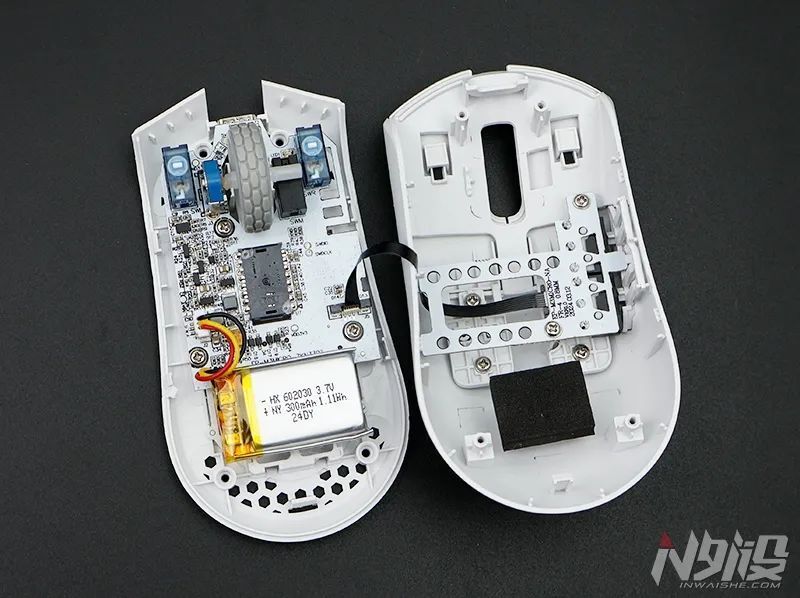 达摩鲨Darmoshark M3 Micro三模鼠标拆解评测_腾讯新闻