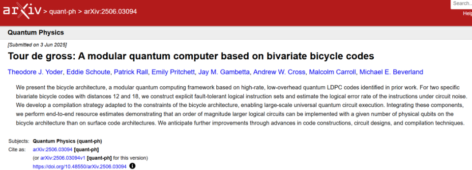 沉寂半年，王者归来！IBM高调亮剑量子计算：2029年推出大规模容错量子计算机，新路线图亮点满满_腾讯新闻