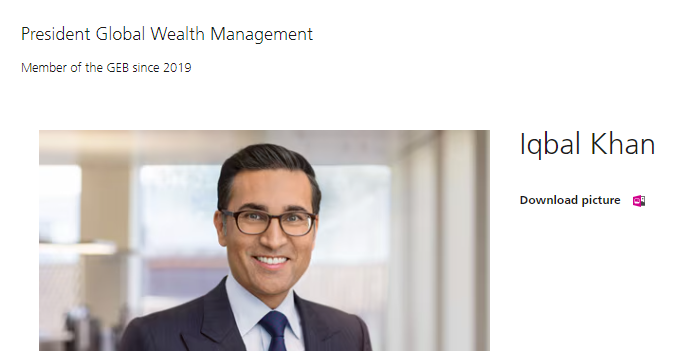 瑞银：调整管理层，亚太区总裁换人，由CEO热门人选出任_腾讯新闻