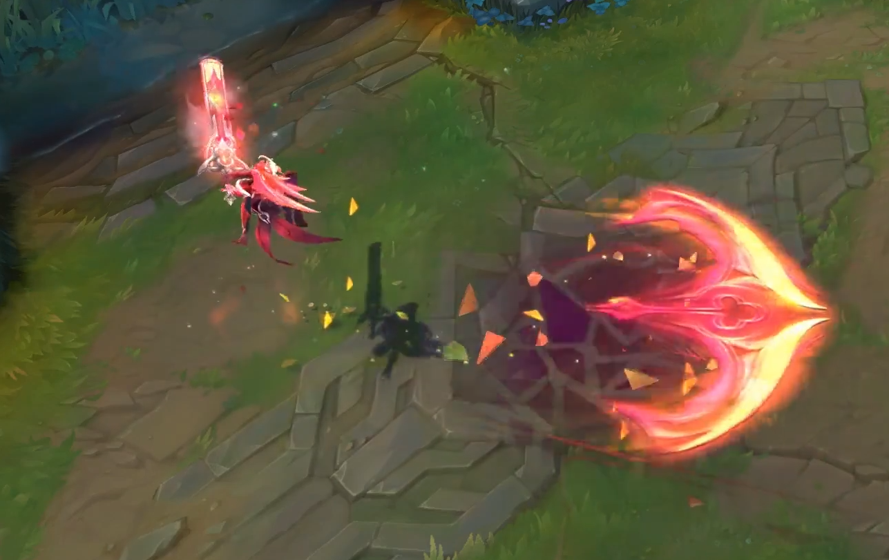 LOL绝息圣堂全皮肤特效预览 锐雯T2级皮肤 手感不算太好