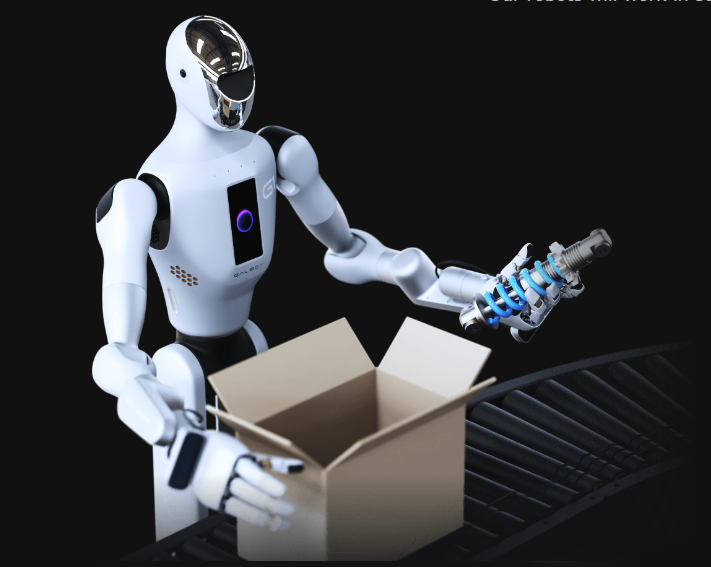 银河通用的第一个人形机器人GALBOT，未来要进入家里、超市、工厂.....|CyberDaily_腾讯新闻
