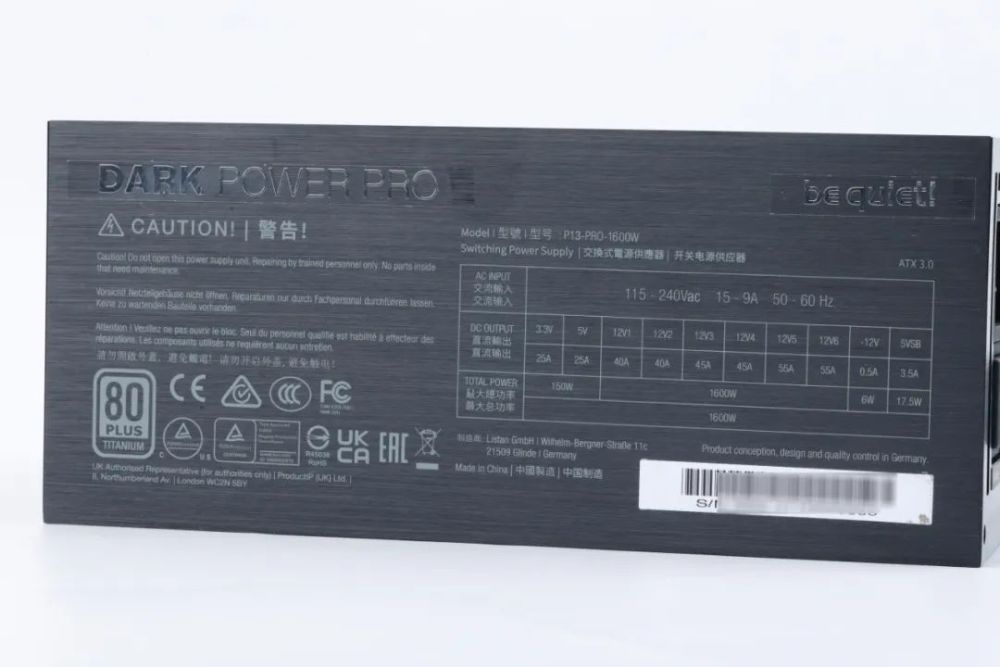 ATX 3.0钛金天花板——体验be quiet! Dark Power Pro 13 1600W电源_腾讯新闻