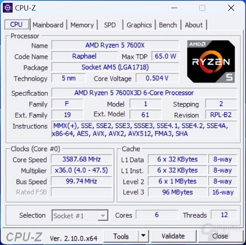 Ryzen 5 7600X3D VS Ryzen 5 7600X，游戏性能领先几何？测试出炉_腾讯新闻