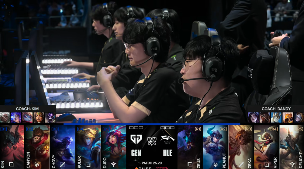 S15：五十八分钟鏖战尽显韧性，GEN笑到最后3-1淘汰HLE_腾讯新闻