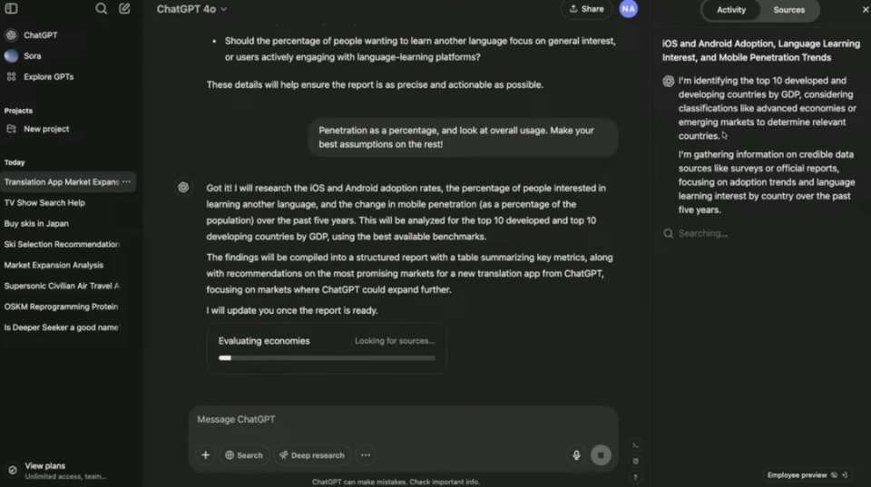 Deep Research 团队：Agent 的终极形态是所有任务 All-in-one_腾讯新闻