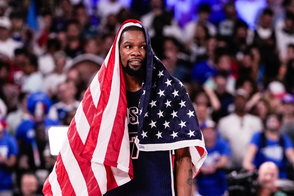 美国男篮GOAT杜兰特国家队荣誉：奥运4金+MVP+世锦赛1金+MVP_腾讯新闻