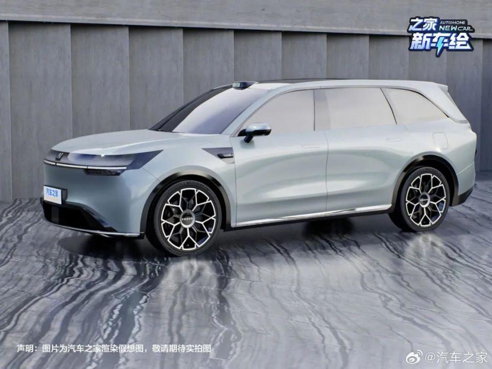 杭州“库里南”真的来了！极氪大型旗舰SUV EX1E谍照曝光，配天地门_腾讯新闻