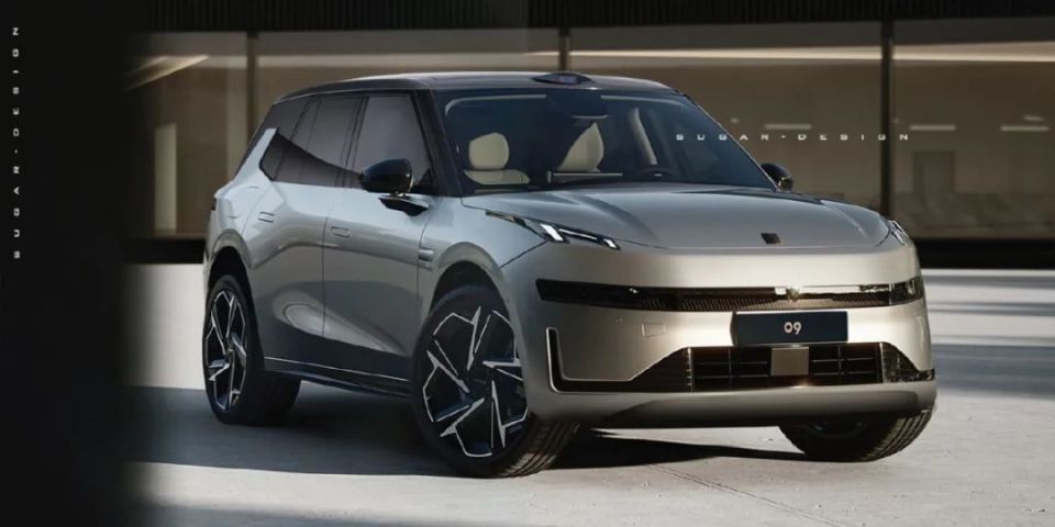 领克“L946”新车谍照，新车比路虎揽胜还大！_腾讯新闻