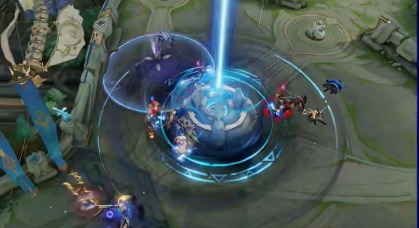 4月4日成都AG对战上海EDGM第二局比赛