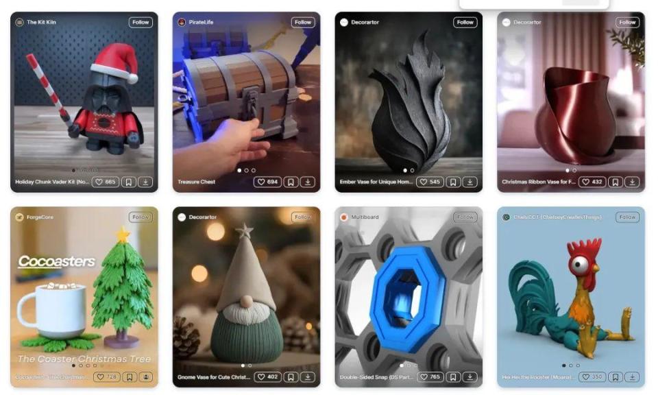 超2400万3D打印模型，Thangs 被数字制造平台Shapeways收购_腾讯新闻