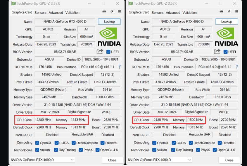 重磅！华硕RTX 4090D支持超频，性能可大致追平RTX 4090公版_腾讯新闻