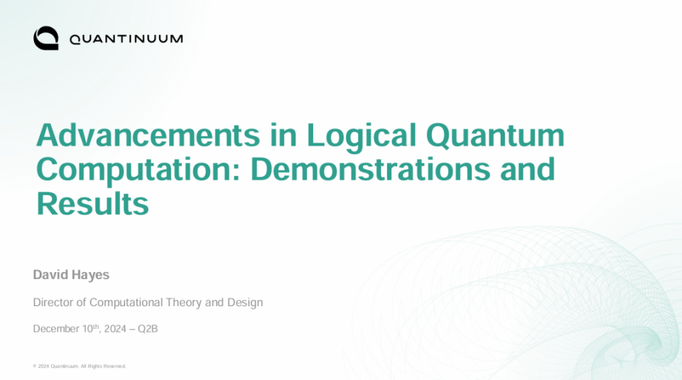 21天内两次刷新纪录！Quantinuum赶超微软，最大纠缠逻辑量子比特数量再翻一倍！_腾讯新闻