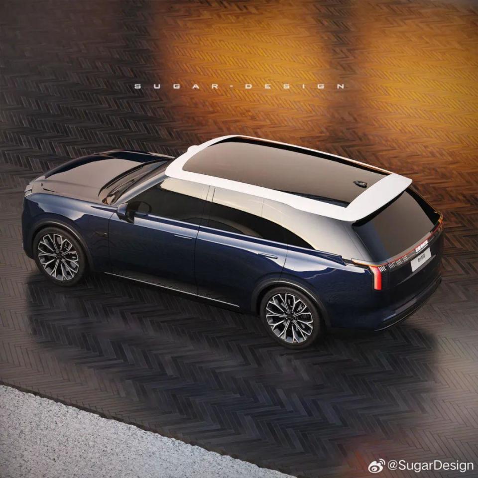 杭州“库里南”真的来了！极氪大型旗舰SUV EX1E谍照曝光，配天地门_腾讯新闻