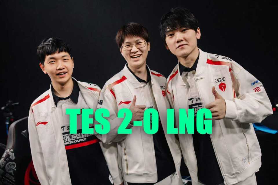 LNG惨败TES，比赛暂停的原因找到了，老将Meiko含金量提升_腾讯新闻