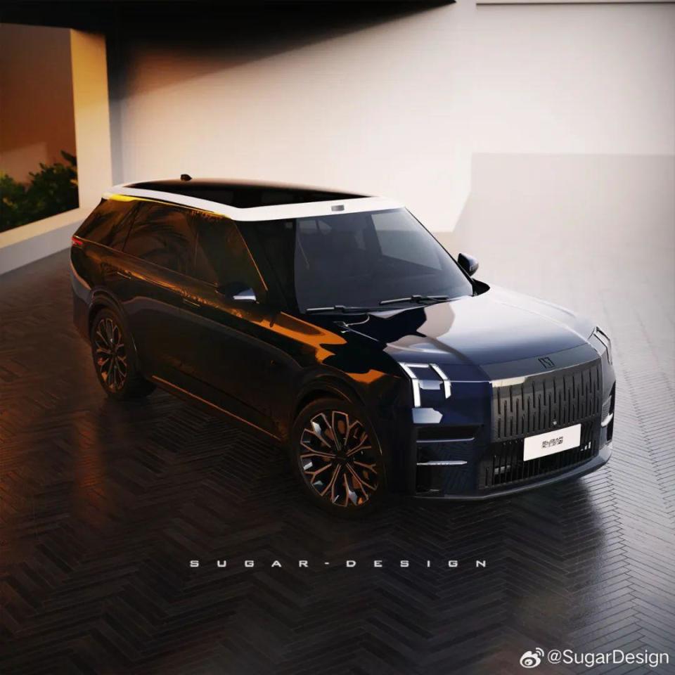 杭州“库里南”真的来了！极氪大型旗舰SUV EX1E谍照曝光，配天地门_腾讯新闻