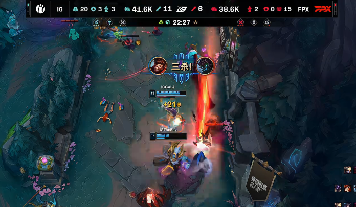 天神下凡一锤四！Theshy剑魔决胜局梦回S8！极限操作帮助IG3:2战胜FPX！_腾讯新闻