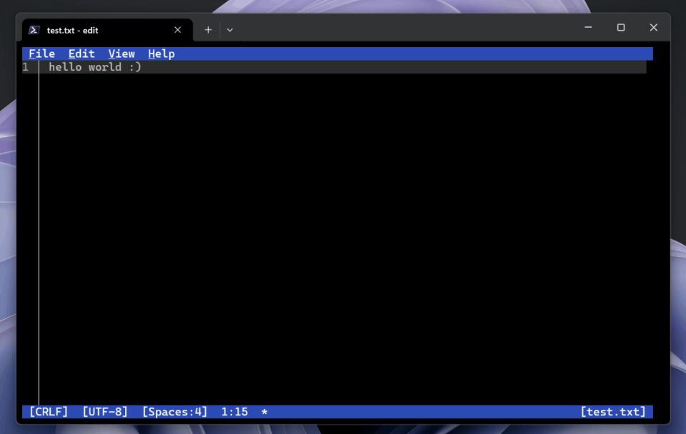 微软推出现代重制版 MS-DOS Edit 编辑器：Rust 编写、205KB 体积_腾讯新闻