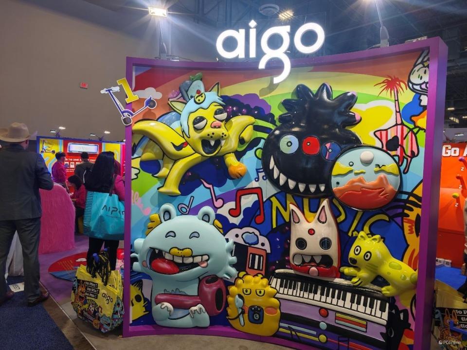 CES现场直击！看aigo如何成为Z世代科技新宠_腾讯新闻