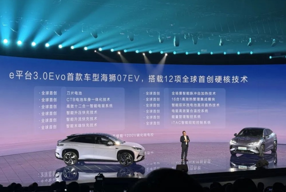 解析比亚迪e平台3.0Evo！高阶全能SUV海狮07EV上市：18.98万起售_腾讯新闻