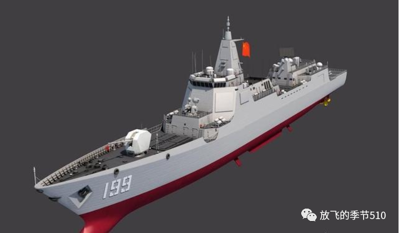 052E型驱逐舰：垂发80单元，体量9000吨，将成052系列终极版本_腾讯新闻