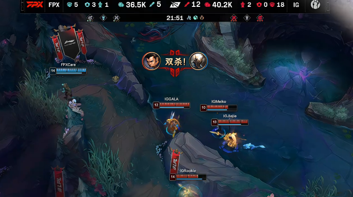 天神下凡一锤四！Theshy剑魔决胜局梦回S8！极限操作帮助IG3:2战胜FPX！_腾讯新闻