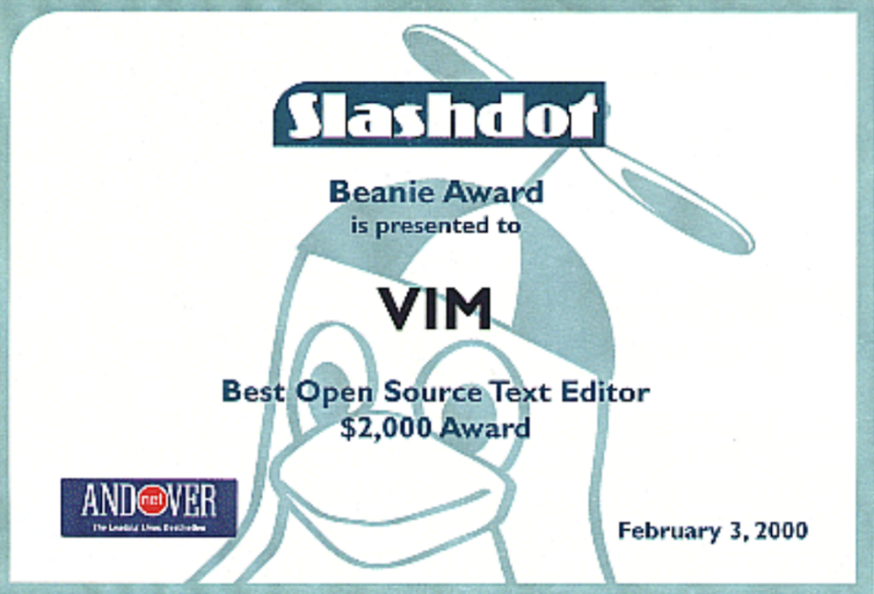 痛心！宇宙最强编辑器 Vim 之父 Bram Moolenaar 去世_腾讯新闻