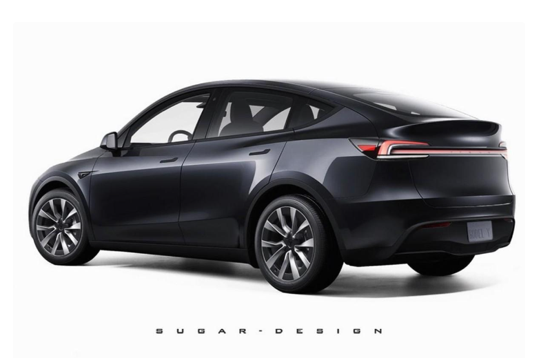 Model Y焕新版曝光！科技感拉满，或在明年一季度上市_腾讯新闻