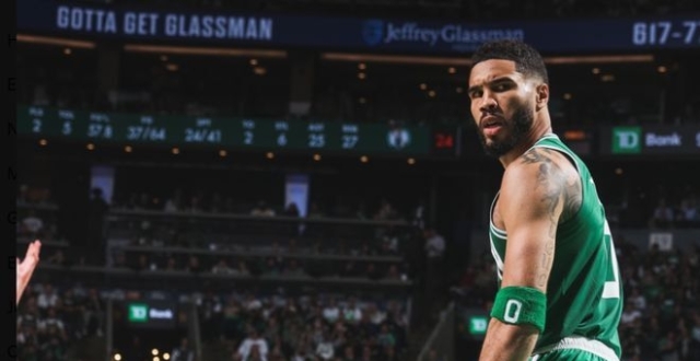 凯尔特人揭幕战29记三分刷爆纪录：追平NBA历史+塔特姆成队史首人_腾讯新闻