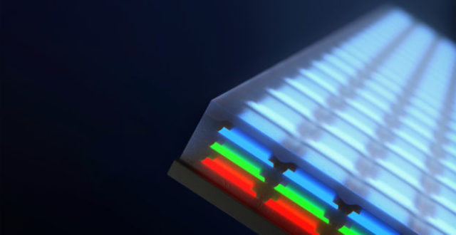 麻省理工开发出垂直堆叠全彩Micro LED，像素密度高达5000ppi_腾讯新闻