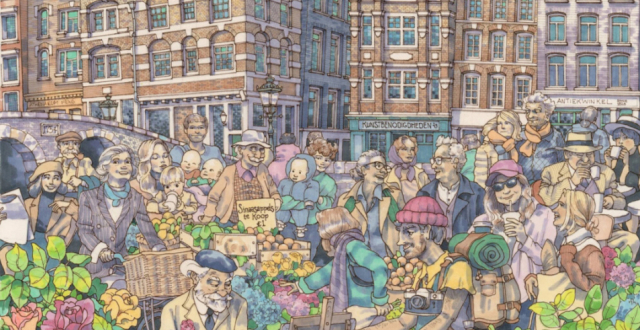 旅行家的城市漫记：插画艺术家Maxwell Tilse访谈录_腾讯新闻