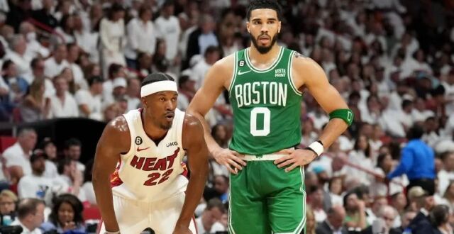 CCTV5等6大平台直播NBA热火VS绿军，塔图姆PK巴特勒！能否抢七？_腾讯新闻