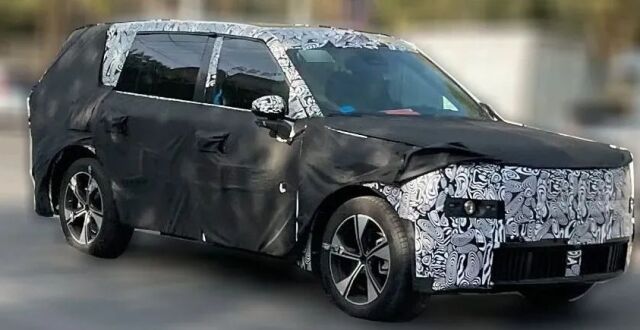 极氪全新旗舰大型SUV EX1E假想图曝光，网友：这下真是库里9了_腾讯新闻