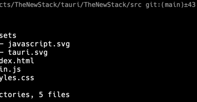 Tauri：将 JavaScript 与 Rust 混用于 GUI 桌面应用程序_腾讯新闻
