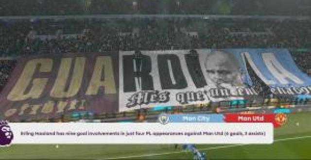 力挺！曼城球迷拉TIFO致敬瓜帅：你不止是一位教练_腾讯新闻