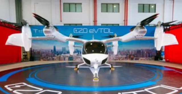 时的科技E20 eVTOL原型机正式发布！_腾讯新闻