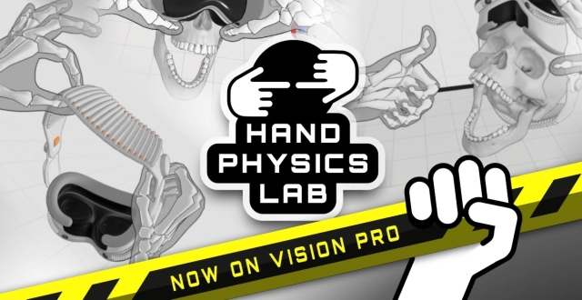 徒手玩转物理！《Hand Physics Lab》登陆Apple Vision Pro_腾讯新闻