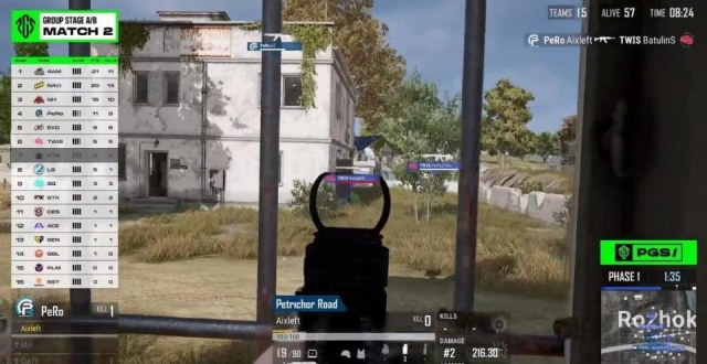 绝地求生PGS1小组赛首日第二局：4AM秋风扫落叶11杀两连鸡！_腾讯新闻