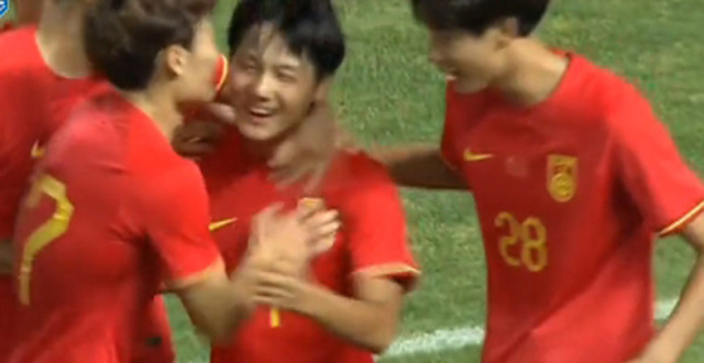斩韩国 诛伊朗，这支U19国青很嚣张！毛伟杰凌空斩，英博冲超中国足球有希望_腾讯新闻
