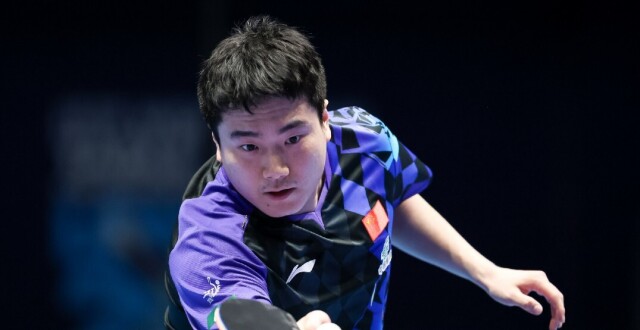 王楚钦战满5局，林诗栋梁靖崑横扫！国乒3-0完胜韩国，跻身世乒赛四强_腾讯新闻