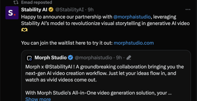 对话徐怀哲：Morph AI要做第一个AI native视频生产工作流_腾讯新闻