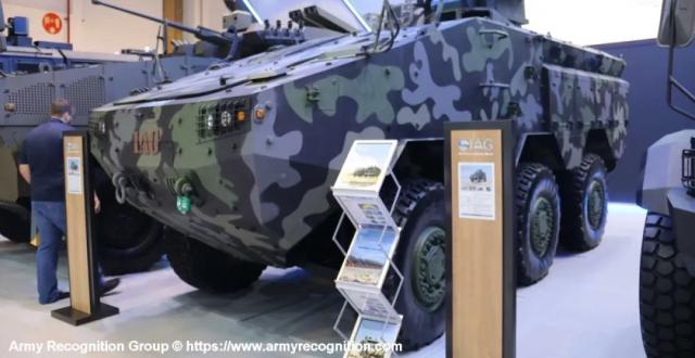 阿联酋集团展示RILA 6x6步兵战车，从8X8型缩短发展_腾讯新闻