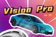 Vision Pro坐在家里开SU7_腾讯新闻