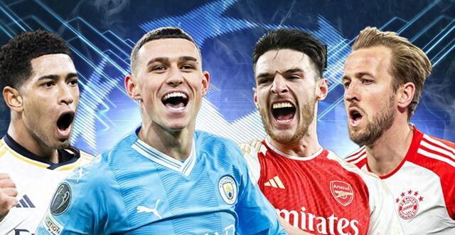 CCTV5播皇马VS曼城，5+播阿森纳PK拜仁，这4队已拿多少奖金_腾讯新闻