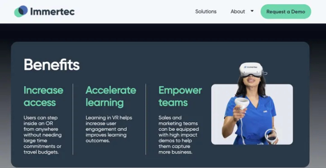 VR医疗培训创企Immertec获得400万美元A轮融资_腾讯新闻