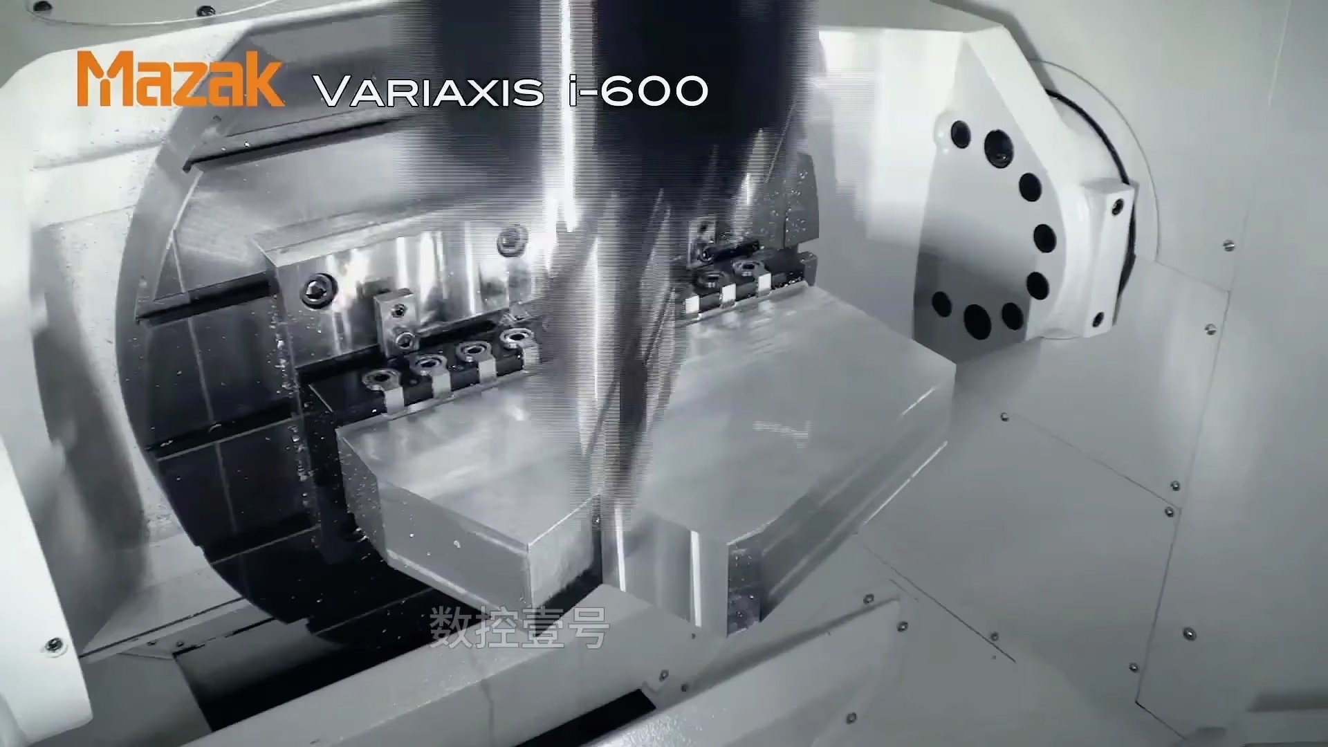 马扎克Mazak五轴加工航空零件，世界最畅销机床，不愧为百万机床_腾讯新闻