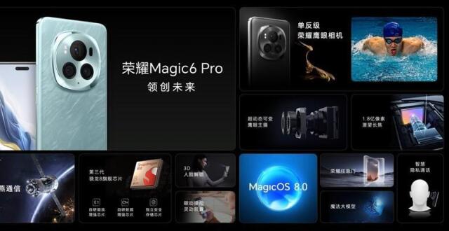 售价4399元起，荣耀Magic6系列旗舰手机1月18日正式开售_腾讯新闻