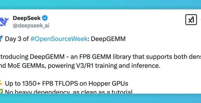 一文详解：DeepSeek 第三天开源的 DeepGEMM_腾讯新闻