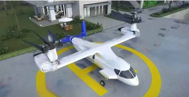 镧影R6000倾转旋翼机，技术有别于传统飞机，军民领域发展前景可期_腾讯新闻