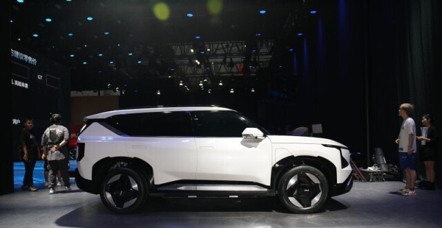 2023广州车展：起亚EV5上市/售14.98万起_腾讯新闻